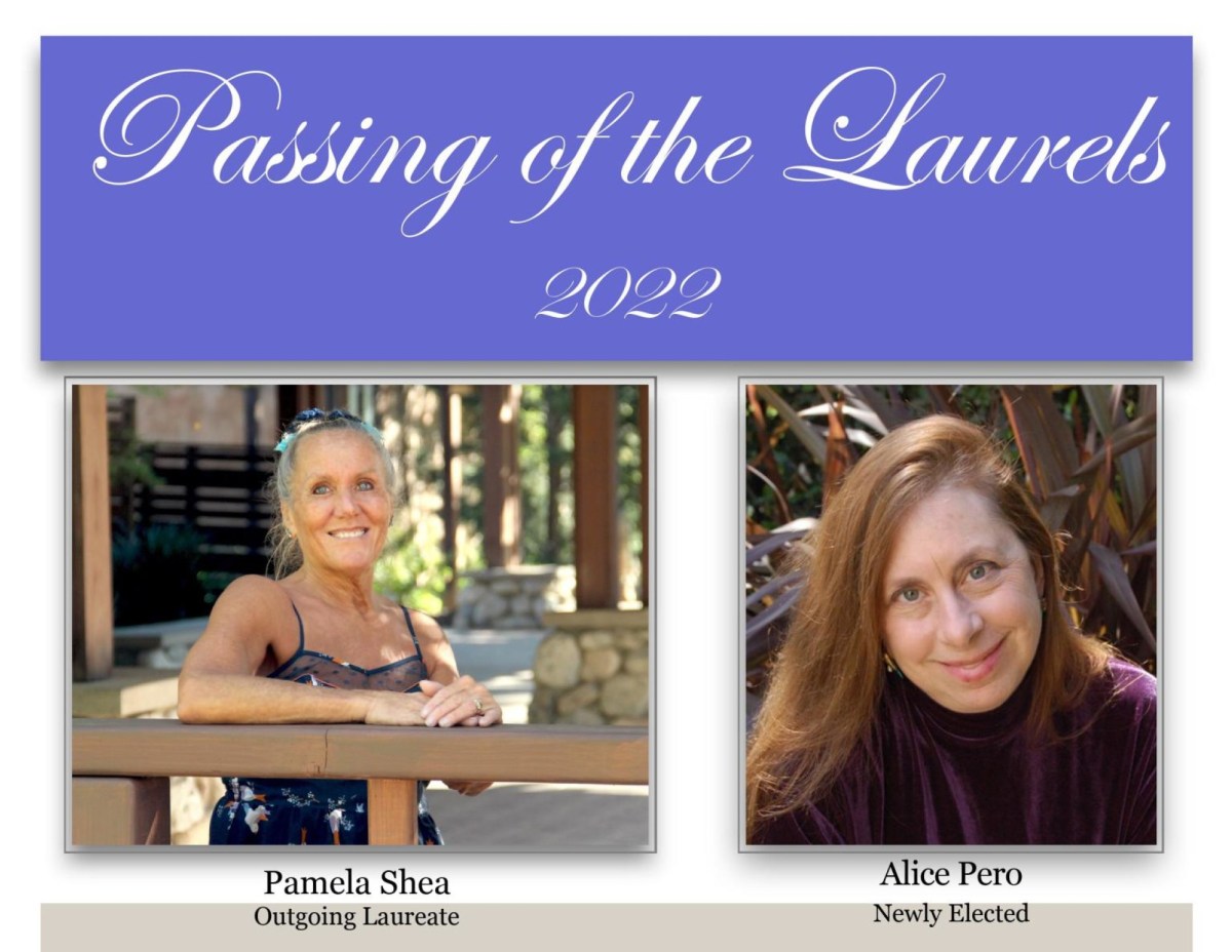 Pamela Shea Passes the Laurels to ST 10th Poet Laureate Alice Pero on ...